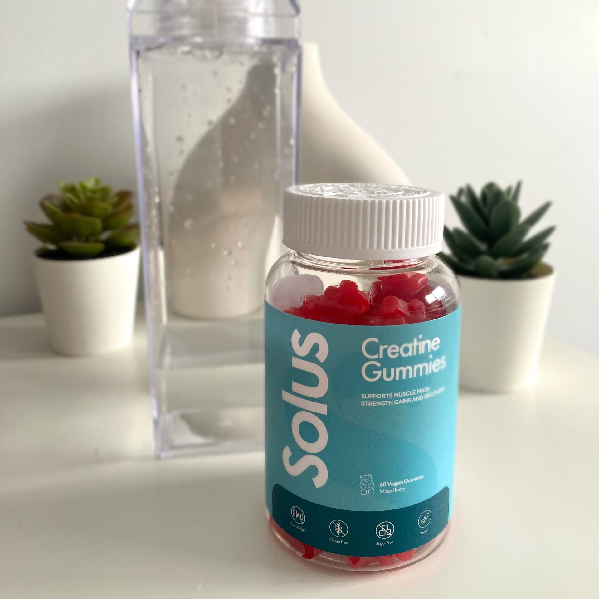 Solus Supplements Creatine Gummies - Vegan & Sugar-Free